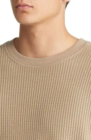 Rails Wade Waffle Knit Sweater - Barley