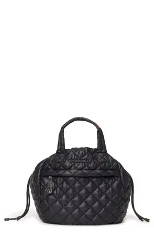 Mz Wallace Small Metro Water Resistant Drawstring Bucket Bag