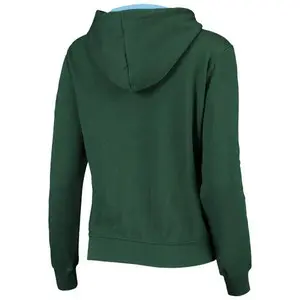 COLOSSEUM Tulane Wave Arched Name Full-zip Hoodie