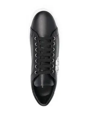 Philipp Plein Hexagon Logo Sneakers - Black