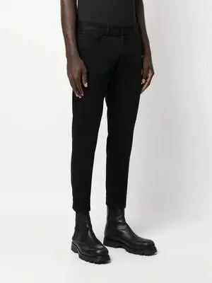 LOW BRAND Low-rise Cropped Tailored Trousers