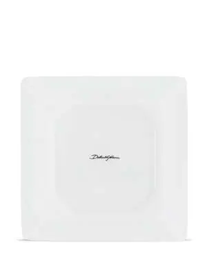 Dolce & Gabbana Contrasting-pattern Porcelain Ash-tray
