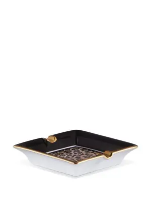 Dolce & Gabbana Leopard-print Porcelain Ash-tray