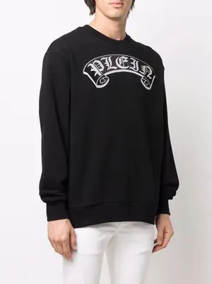 Philipp Plein Logo-print Sweatshirt - Black