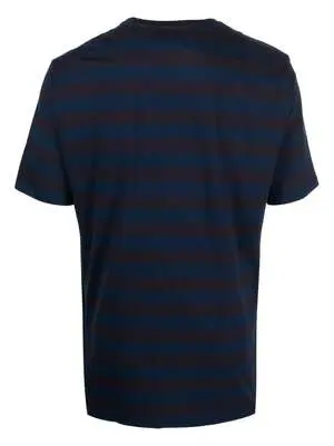 Orlebar Brown Nicolas Stripe-print Short-sleeve T-shirt - Blue