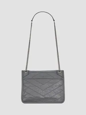 Saint Laurent Niki Baby Shoulder Bag - Storm