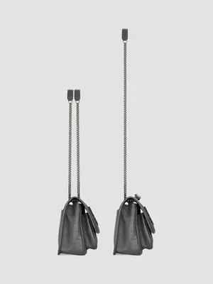 Saint Laurent Niki Baby Shoulder Bag - Storm