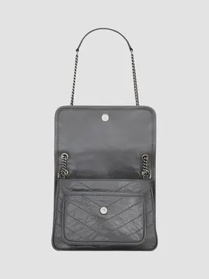 Saint Laurent Niki Baby Shoulder Bag - Storm