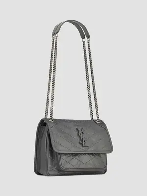 Saint Laurent Niki Baby Shoulder Bag - Storm