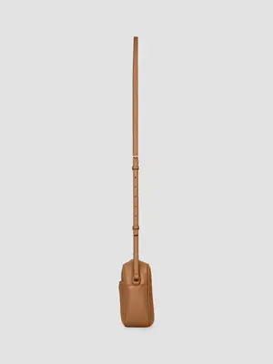 Saint Laurent Lou Camera Shoulder Bag - Cinnamon