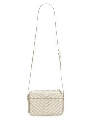 Saint Laurent Lou Camera Shoulder Bag - Crema Soft