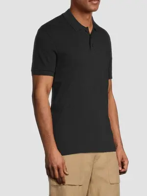 Vince Classic Polo Shirt - Black