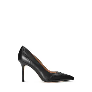 Ralph Lauren Lynden Burnished Leather Pump
