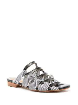 STUDIO CHOFAKIAN Mia Strap-design Flat Sandals