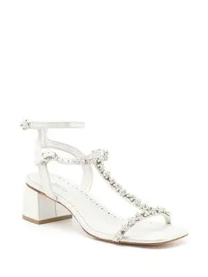 STUDIO CHOFAKIAN Lumiere Crystal-embellished Sandals