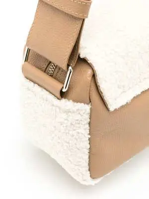 STUDIO CHOFAKIAN Shearling Crossbody Bag