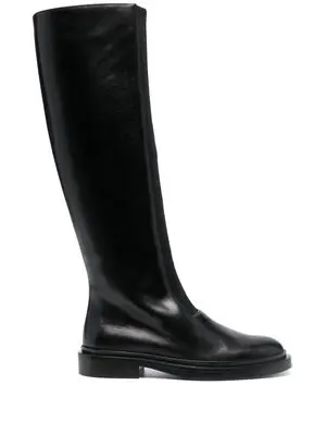 JIL SANDER Knee-high Leather Boots