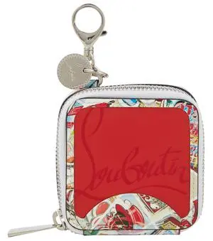 CHRISTIAN LOUBOUTIN Printed Leather Waste Bag Holder - Multicoloured
