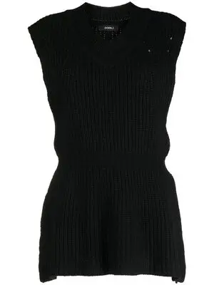 Goen.j Ribbed Wool-blend Vest