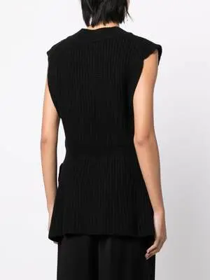 Goen.j Ribbed Wool-blend Vest