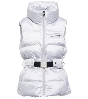 JETSET Clara Glam Puffer Vest - Silver