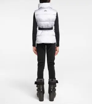 JETSET Clara Glam Puffer Vest - Silver