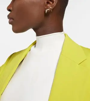 Melissa Kaye Aria Dagger Huggie Earrings