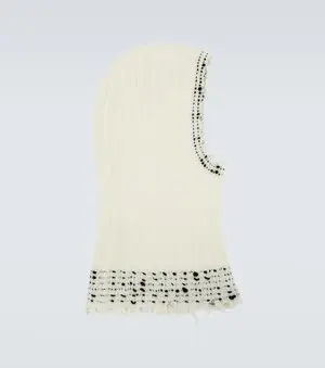 Marni Ribbed Wool Ski Mask