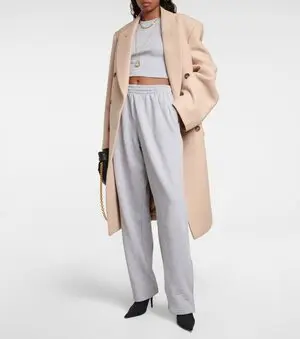 Wardrobe.NYC X Hailey Bieber Wide-leg Sweatpants - Grey