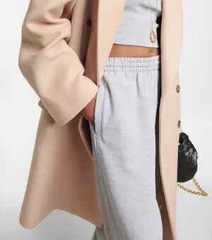 Wardrobe.NYC X Hailey Bieber Wide-leg Sweatpants - Grey