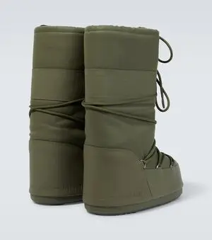 Moon Boot Icon Rubber Boots - Green