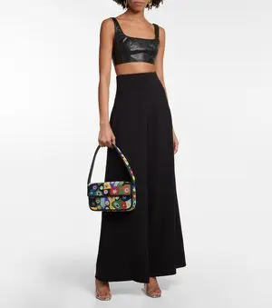 Staud Caleb Wide-leg High-rise Pants