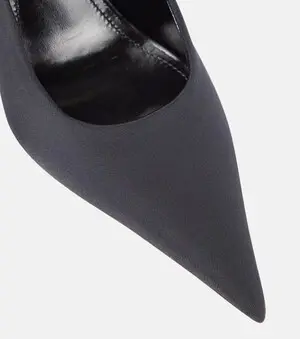Balenciaga Knife Jersey Pointed Toe High Heel Pumps