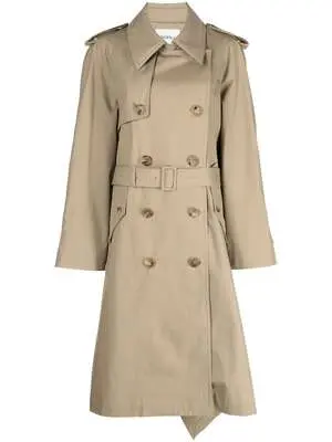 Goen.j Double-breasted Trench Coat