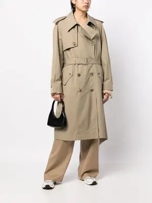 Goen.j Double-breasted Trench Coat