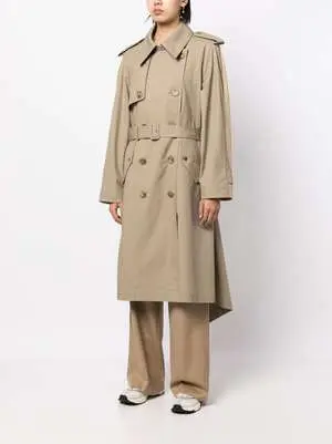 Goen.j Double-breasted Trench Coat