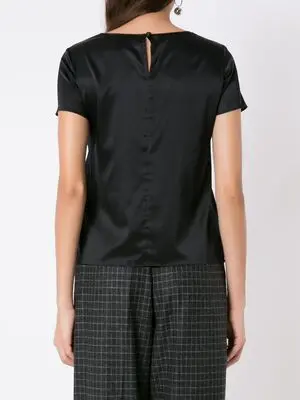 Emporio Armani Silk Blouse - Black