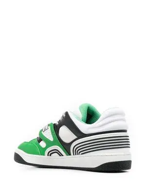 Gucci Basket Panelled Sneakers