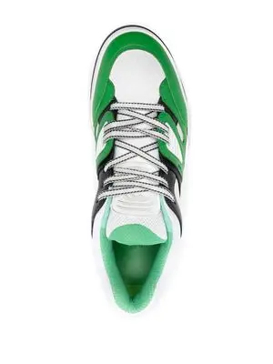 Gucci Basket Panelled Sneakers
