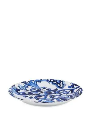 Dolce & Gabbana Mediterranean-pattern Porcelain Platter
