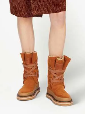 FERRAGAMO Winter Calf-length Boots