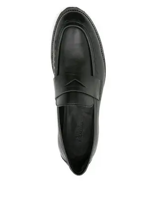 STUDIO CHOFAKIAN Holly Leather Penny Loafers