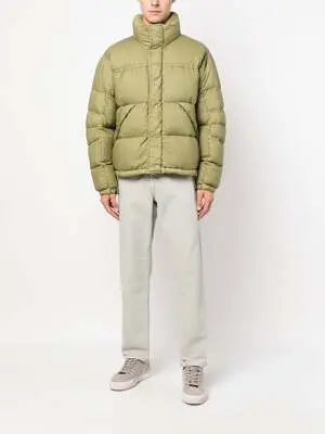 TEN C Feather-down Padded Puffer Jacket