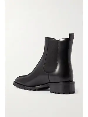 Manolo Blahnik Chelata 30 Leather Chelsea Boots