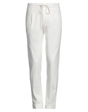 PAOLO PECORA Straight Leg Pants - Off White