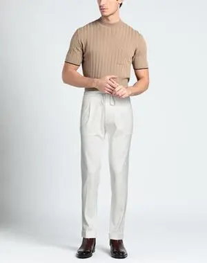 PAOLO PECORA Straight Leg Pants - Off White