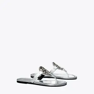 Tory Burch Miller Pavé Sandal Silver