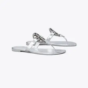 Tory Burch Miller Pavé Sandal Silver/silver