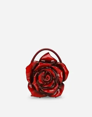 Dolce & Gabbana Resin Rose Dolce Box Bag