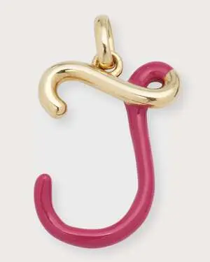 Bea Bongiasca Bea Bongiasca Enamel Letter Necklace A